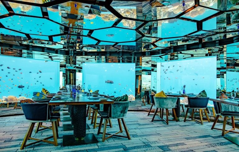 7 Amazing Underwater Restaurants in Maldives